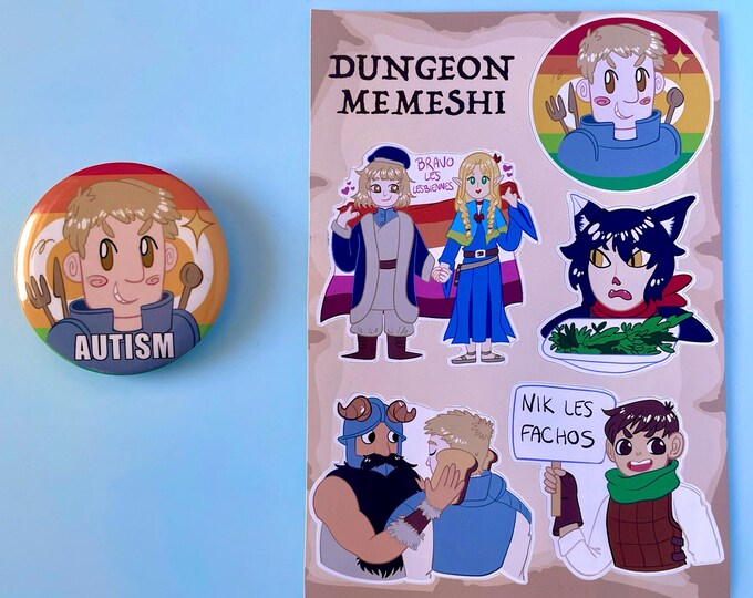 Dungeon Meshi Meme Bundle - Etsy Canada