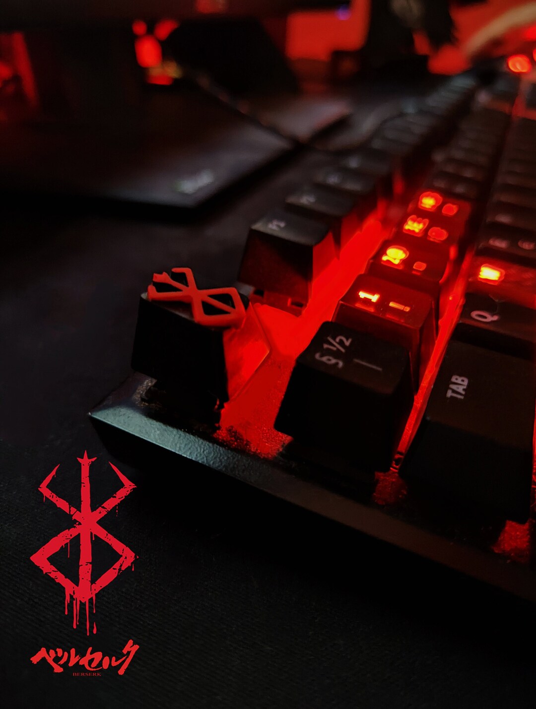 Berserk Collectible Brand of Sacrifice Keycap: the Best Combination for ...