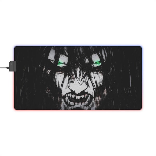 Attack on Titan Mouse Pad - Etsy