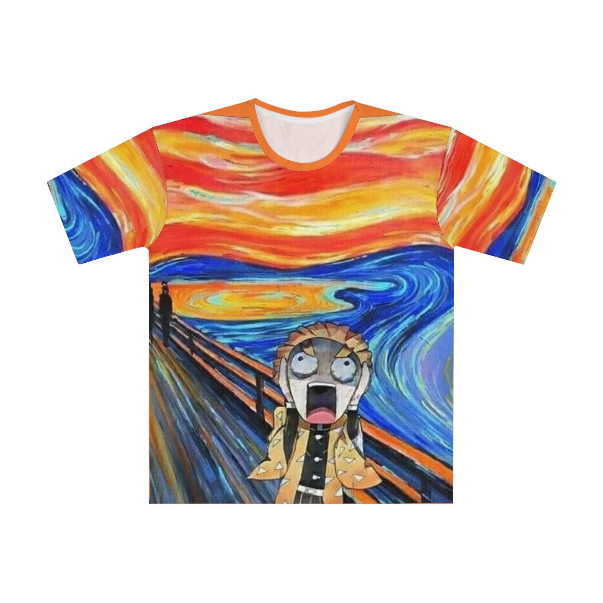 Demon Slayer the Scream Painting Zenitsu - Etsy