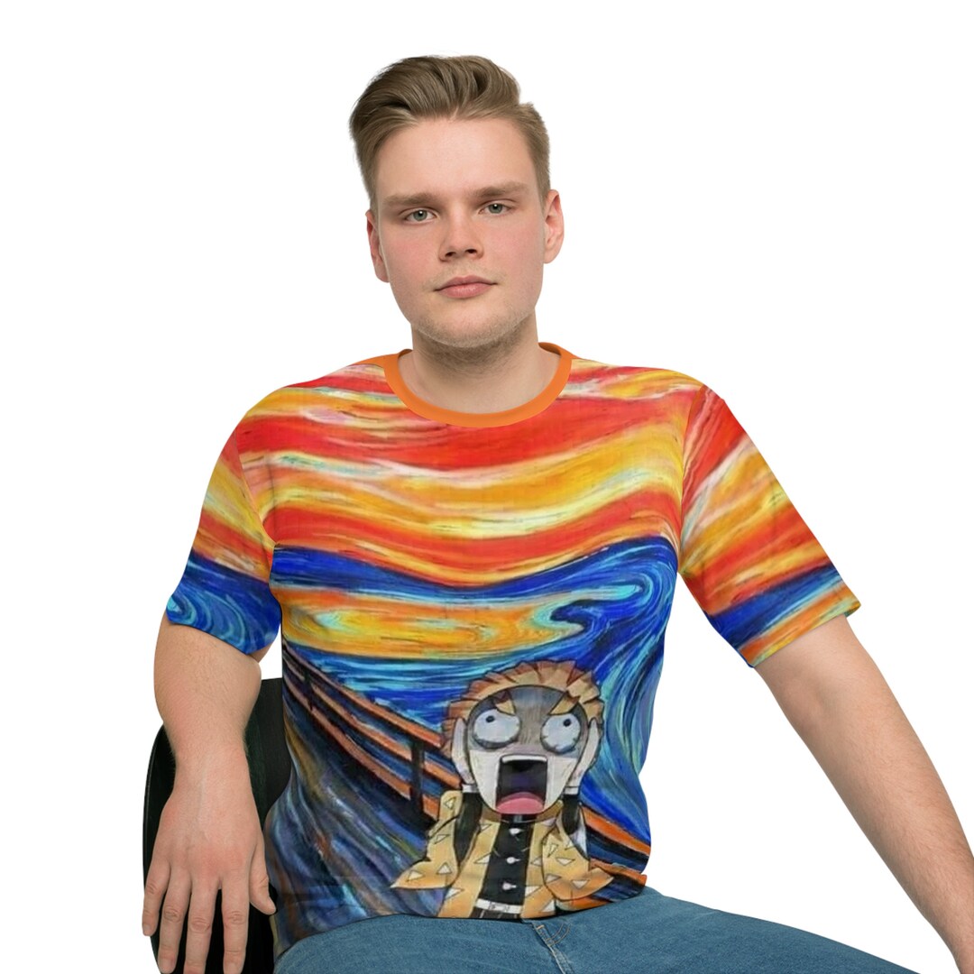 Demon Slayer the Scream Painting Zenitsu - Etsy