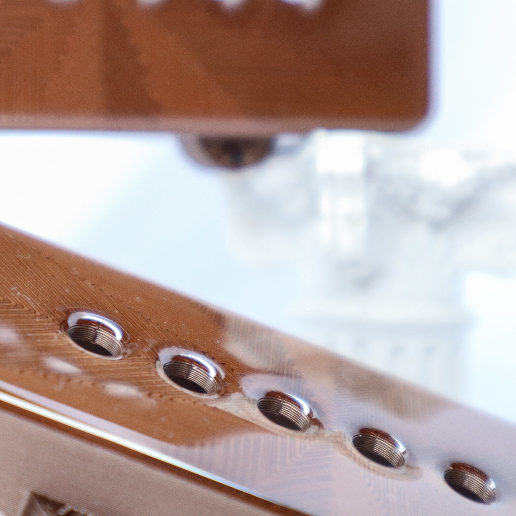 JAZZMASTER CUSTOM PICKUP Cover Copper Brown Metallic pair - Etsy