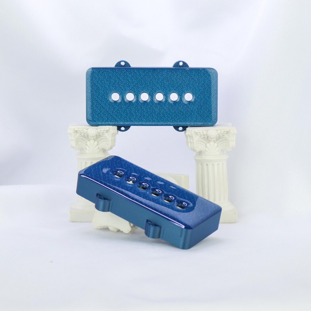 JAZZMASTER CUSTOM PICKUP Cover - Cobalt Blue Metallic (pair) - Etsy