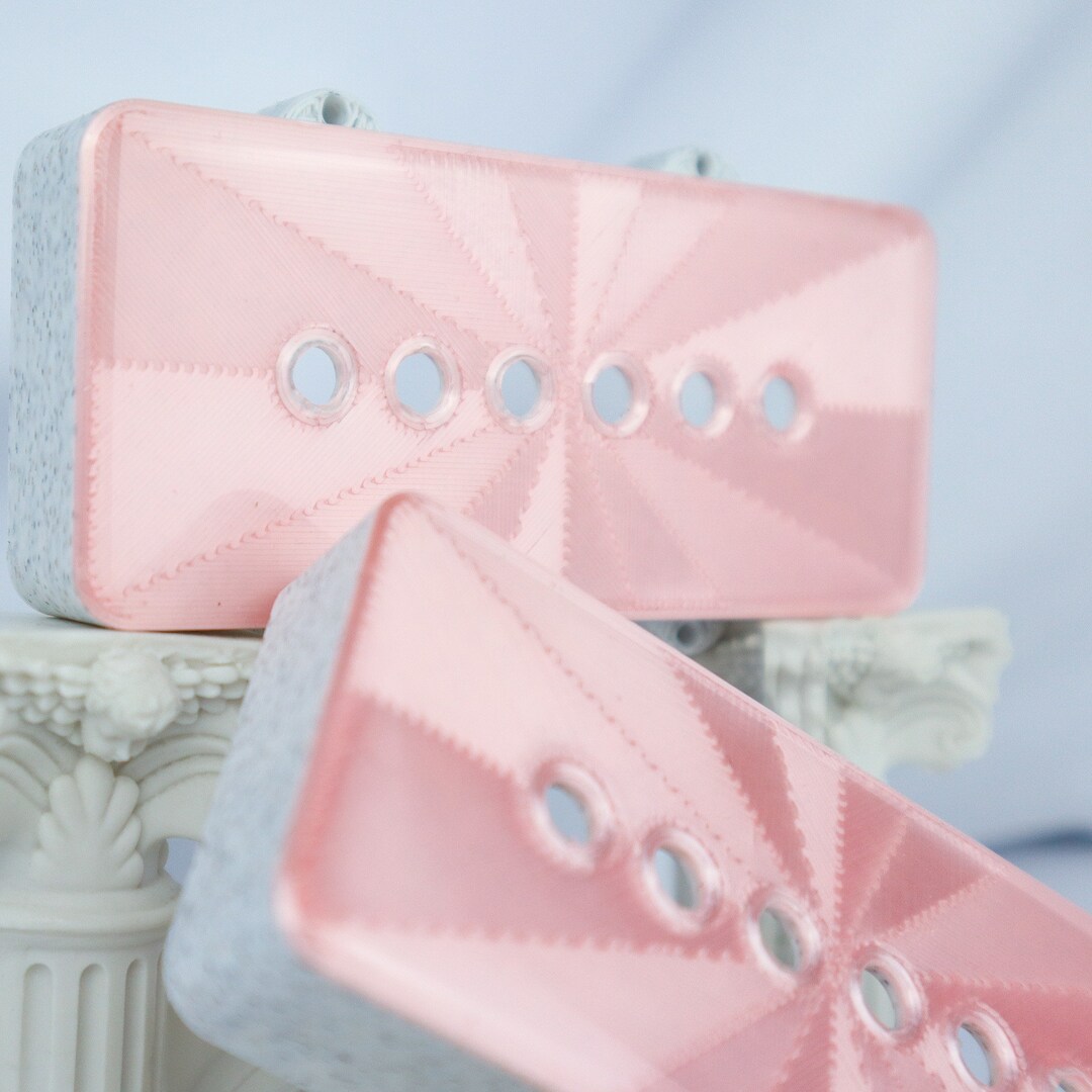 JAZZMASTER CUSTOM PICKUP Cover Pink Metallic/white Marble - Etsy