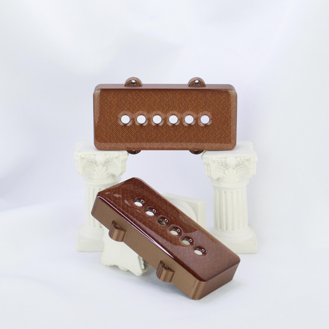 JAZZMASTER CUSTOM PICKUP Cover - Copper Brown Metallic (pair) - Etsy
