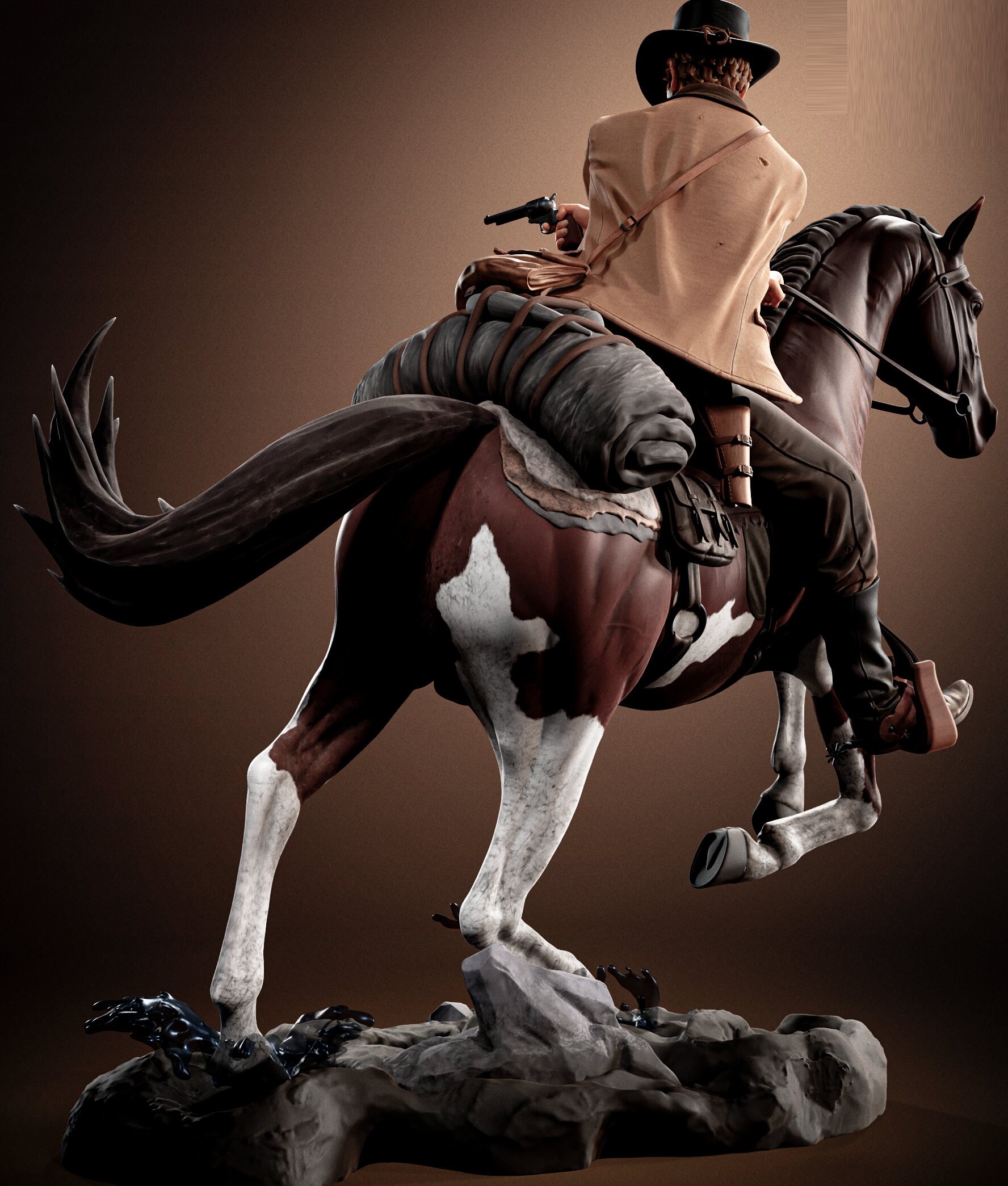 RDR 2 3D Figure STL arthur Morgan 3D Model 3D Printable File 3D ...