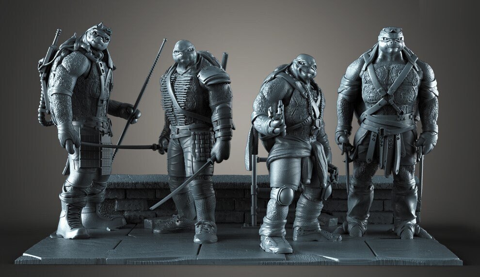 Diorama All Set 3D Figure STL Diorama 3D Model 3D Printable File 3D ...