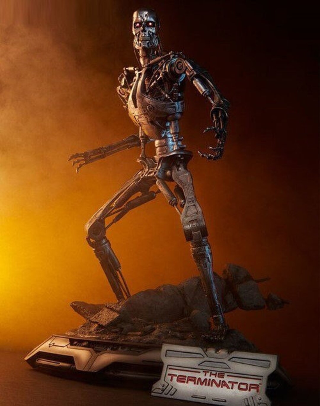 Terminator T-800 3D Figure STL 3D Model 3D Printable File 3D Printing ...