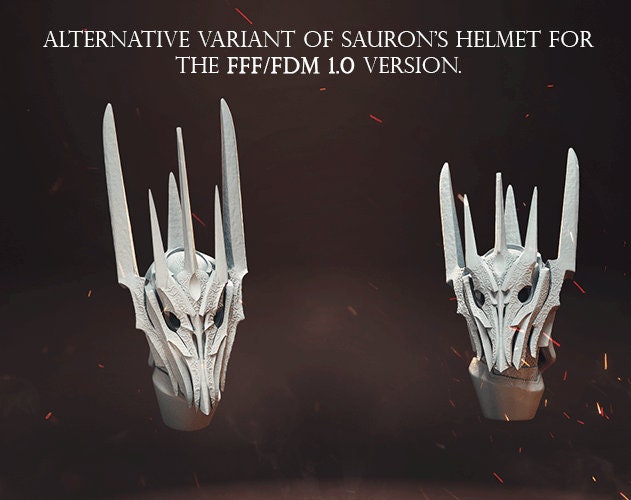 Lotr Sauron 3D Figure STL 3D Model 3D Printable File 3D Printing Model ...