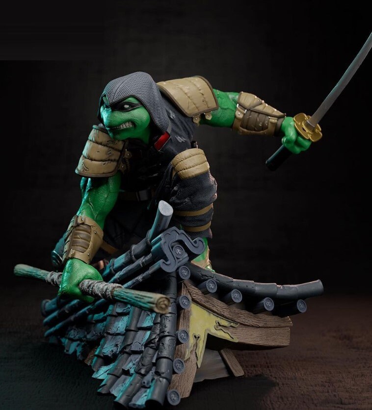 Ronin 3D Figure STL Diorama 3D Model 3D Printable File 3D Printing ...