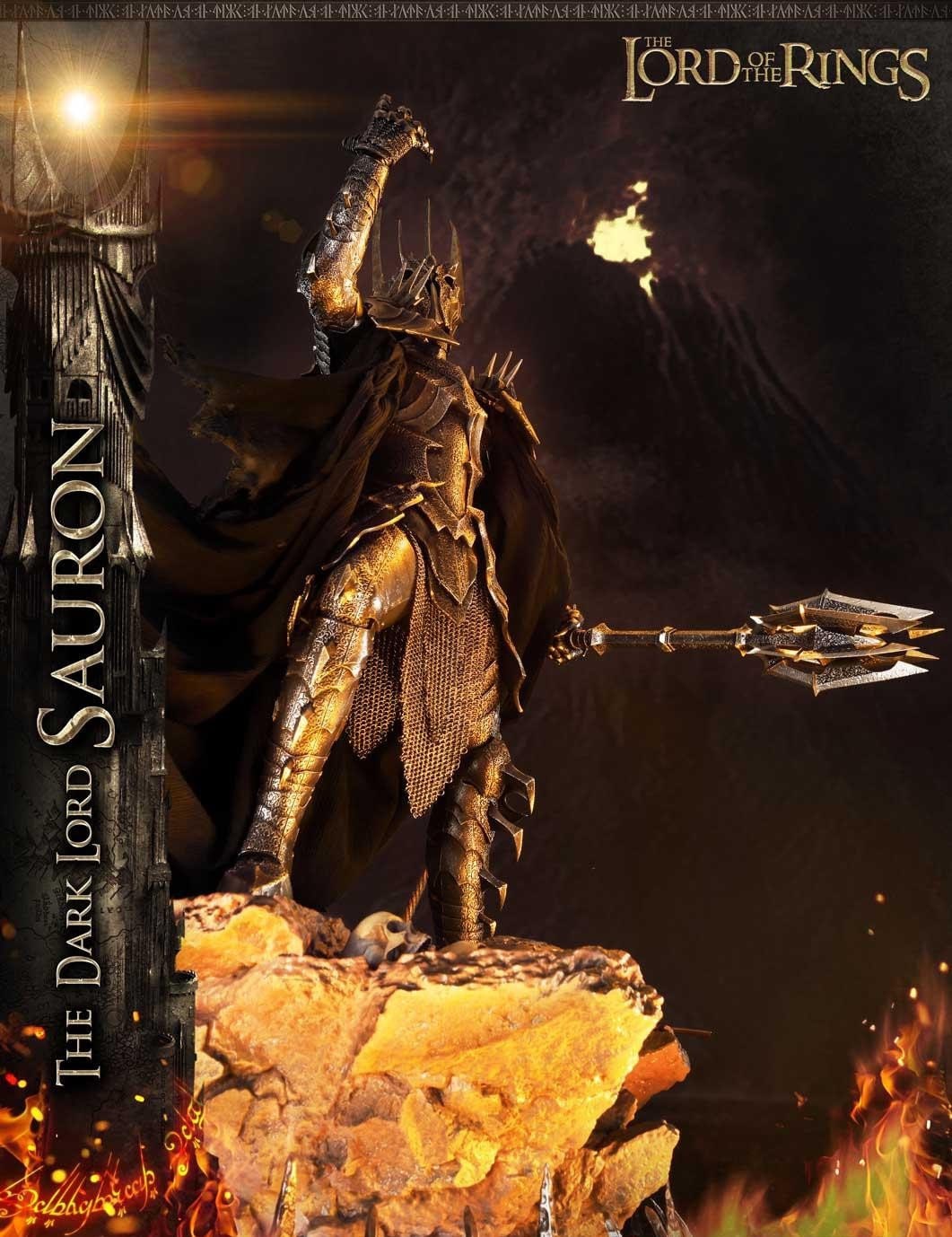 Lotr Sauron the Dark Lord 3D Figure STL 3D Model 3D Printable File 3D ...