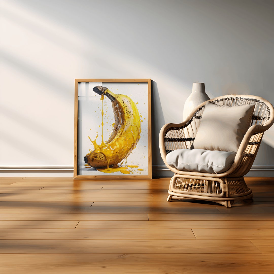 Banana Painting - Etsy
