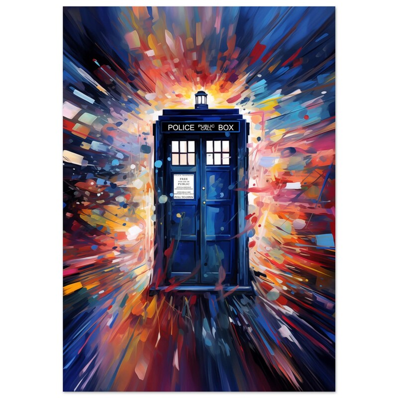 Doctor Who Poster - Etsy