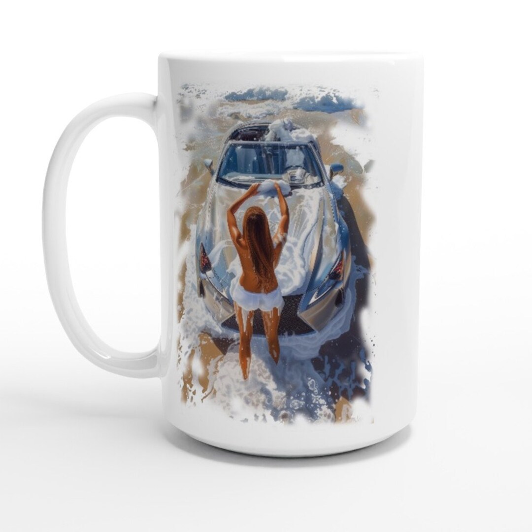 Lexus LC500 Convertible 15oz Mug Summer Driver Owner Cup Exclusive Art ...