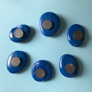 Hand-painted Evil Eye Art, Good Luck, Hand Painted Magnets, House ...