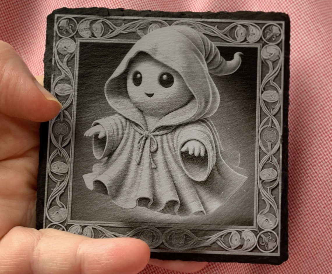 Ghost 3D Illusion PNG Laser File, Halloween 3D PNG Bundle, Ghost 3D ...