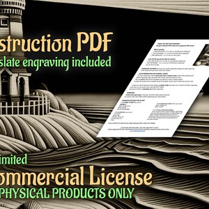 Lighthouse 3D Illusion PNG Laser File, Lighthouse 3D PNG, 3D Illusion ...