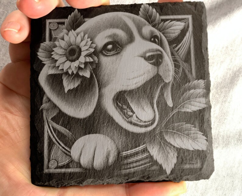 Beagle 3D Illusion PNG Laser File, Beagle Dog PNG, Beagle Puppy PNG ...