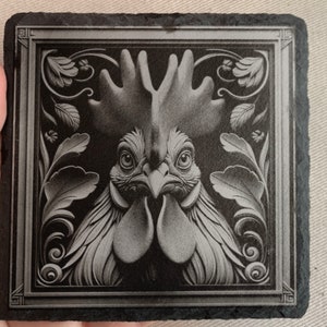 Rooster 3D Illusion PNG Laser File, Rooster PNG, Easter PNG, Chicken ...