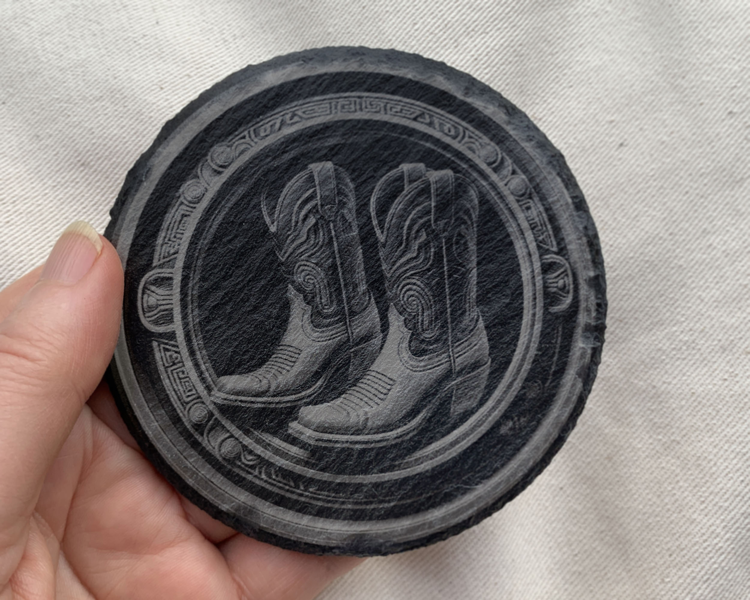 Cowboy Boots 3D Illusion PNG Laser File, Cowboy Boots PNG, Western PNG ...