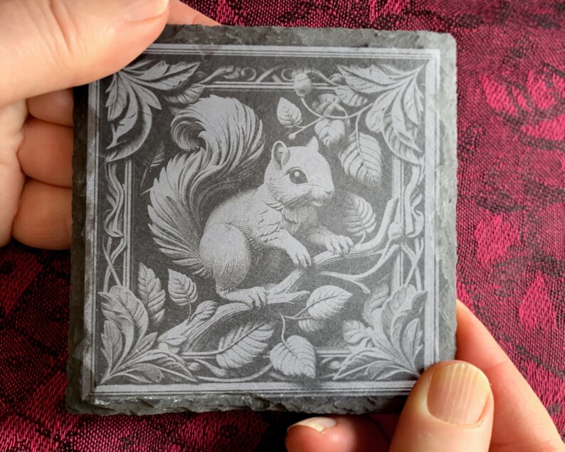 Squirrel 3D Illusion PNG Laser File Squirrel PNG Squirrel - Etsy