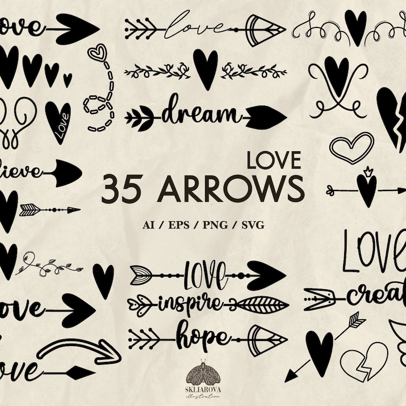 Love Arrow - Etsy