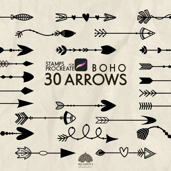 Arrow Stamp - Etsy