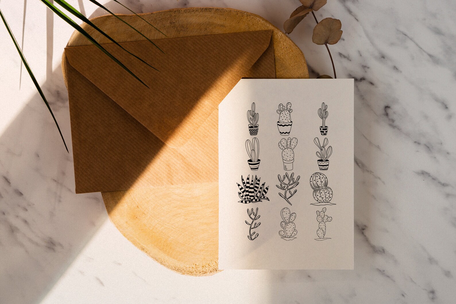 Cactus Svg Bundle Succulent Svg Potted Cactus Clipart House Plant Svg ...