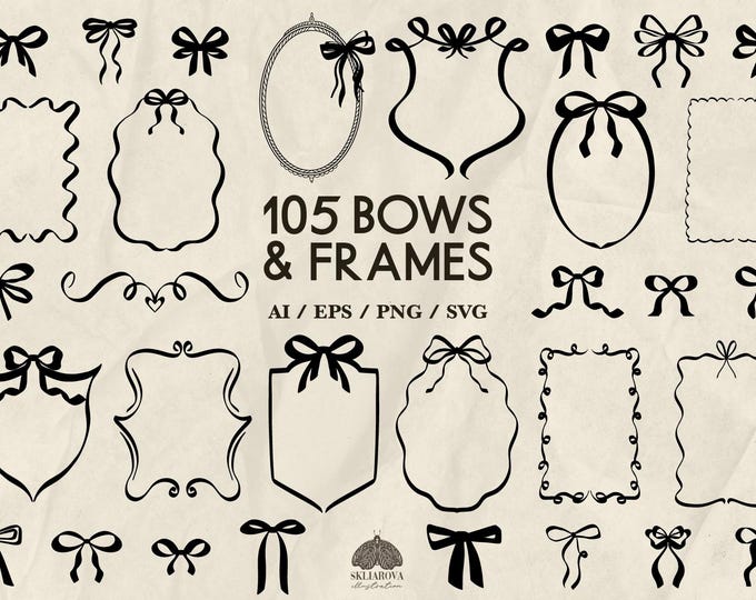 Wavy Frame SVG Bundle,, Frame SVG, Frame Svg Png,hand Drawn Frame Clip ...