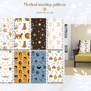 Mystical Svg Bundle Celestial Moth Svg Boho Moon Mystic Tarot Signs ...