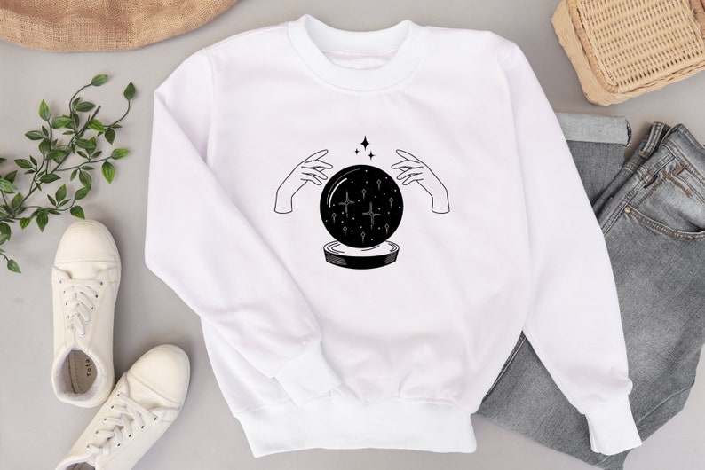 Magic Crystal Svg Mystical Svg Celestial Svg Witch Hands Svg Spiritual ...