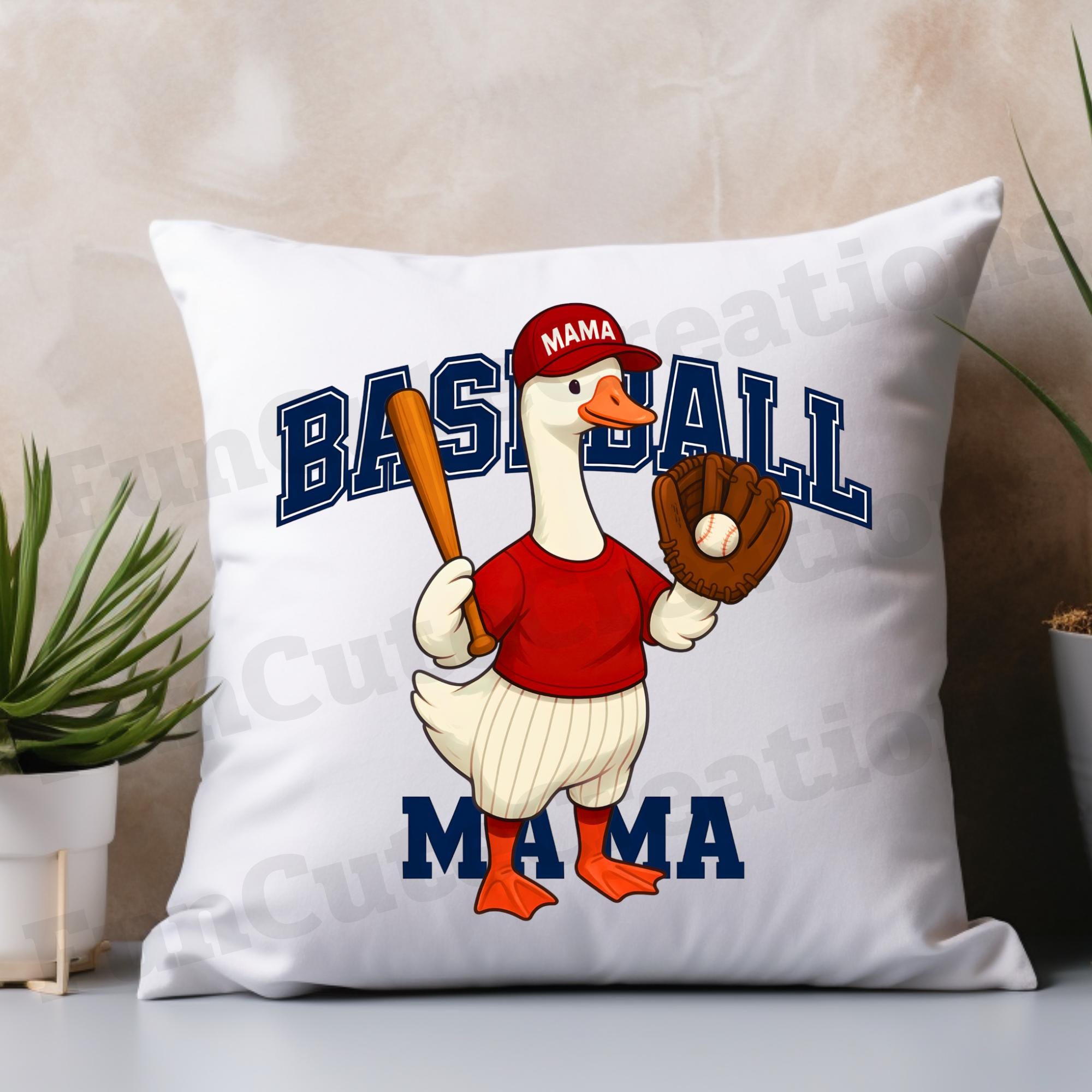 Baseball Mama Goose PNG, Silly Goose Baseball PNG, Game Day Baseball ...