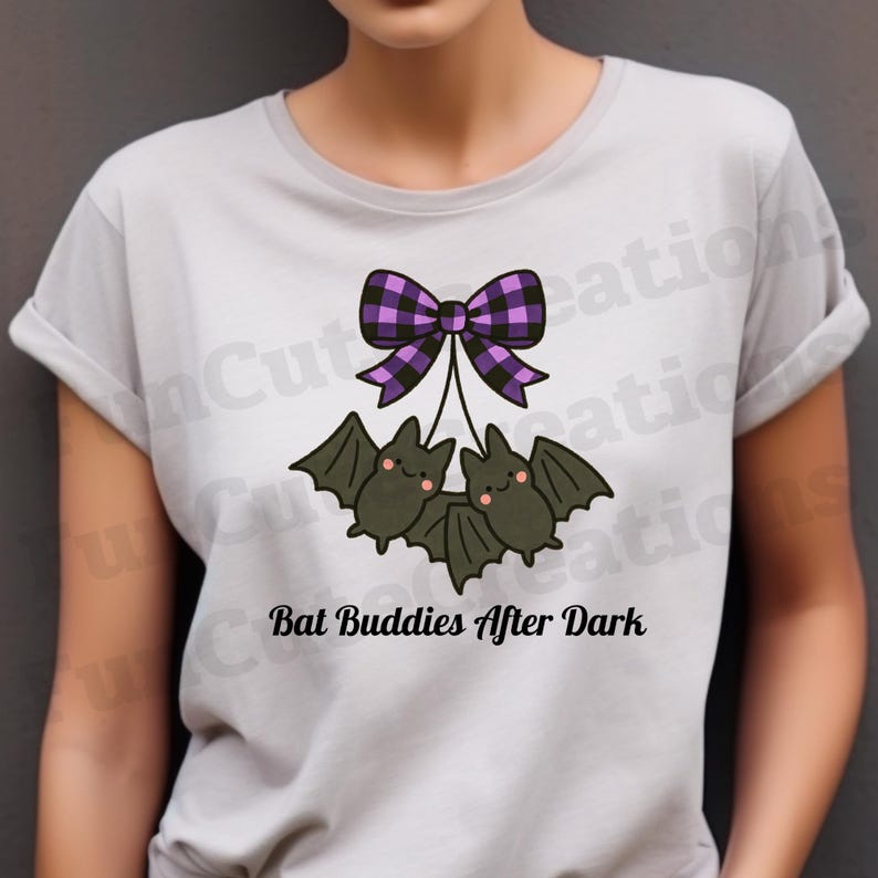 Cherries Bats Checkered Bow PNG, Halloween Cherry PNG, Halloween Bat ...