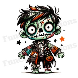 Crayon Halloween Clipart, Cute Halloween Clipart, Scrapbooking, Card ...