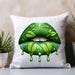 Dripping Lips With Cascading Vines PNG, Cascading Vines Clipart ...