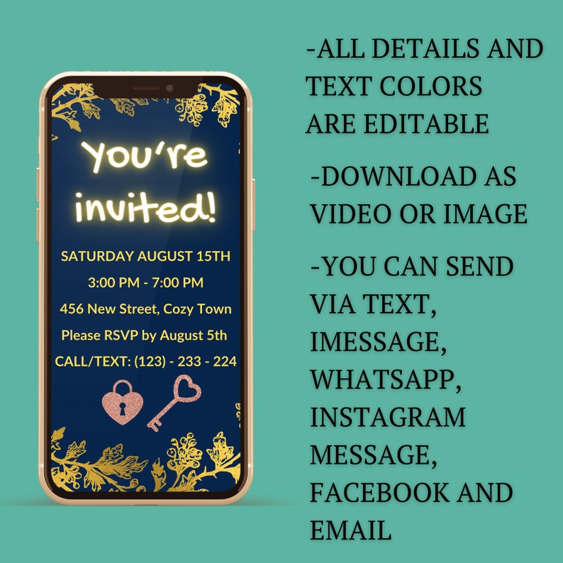 Housewarming Invitation, Digital Video Housewarming Invitation ...