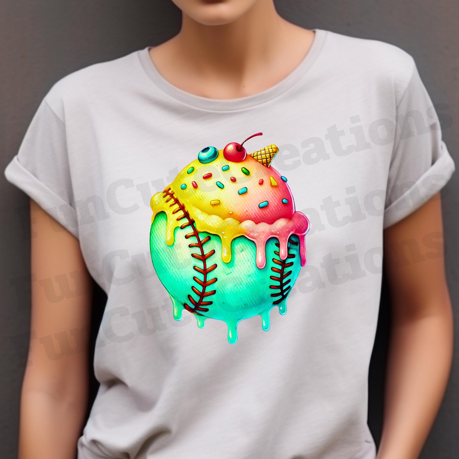Baseball Ice Cream Drip PNG, Baseball Clipart, Game Day Baseball ...