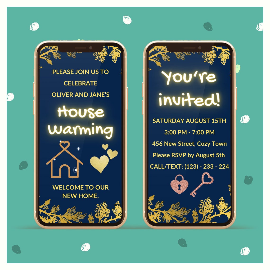 Housewarming Invitation, Digital Video Housewarming Invitation ...
