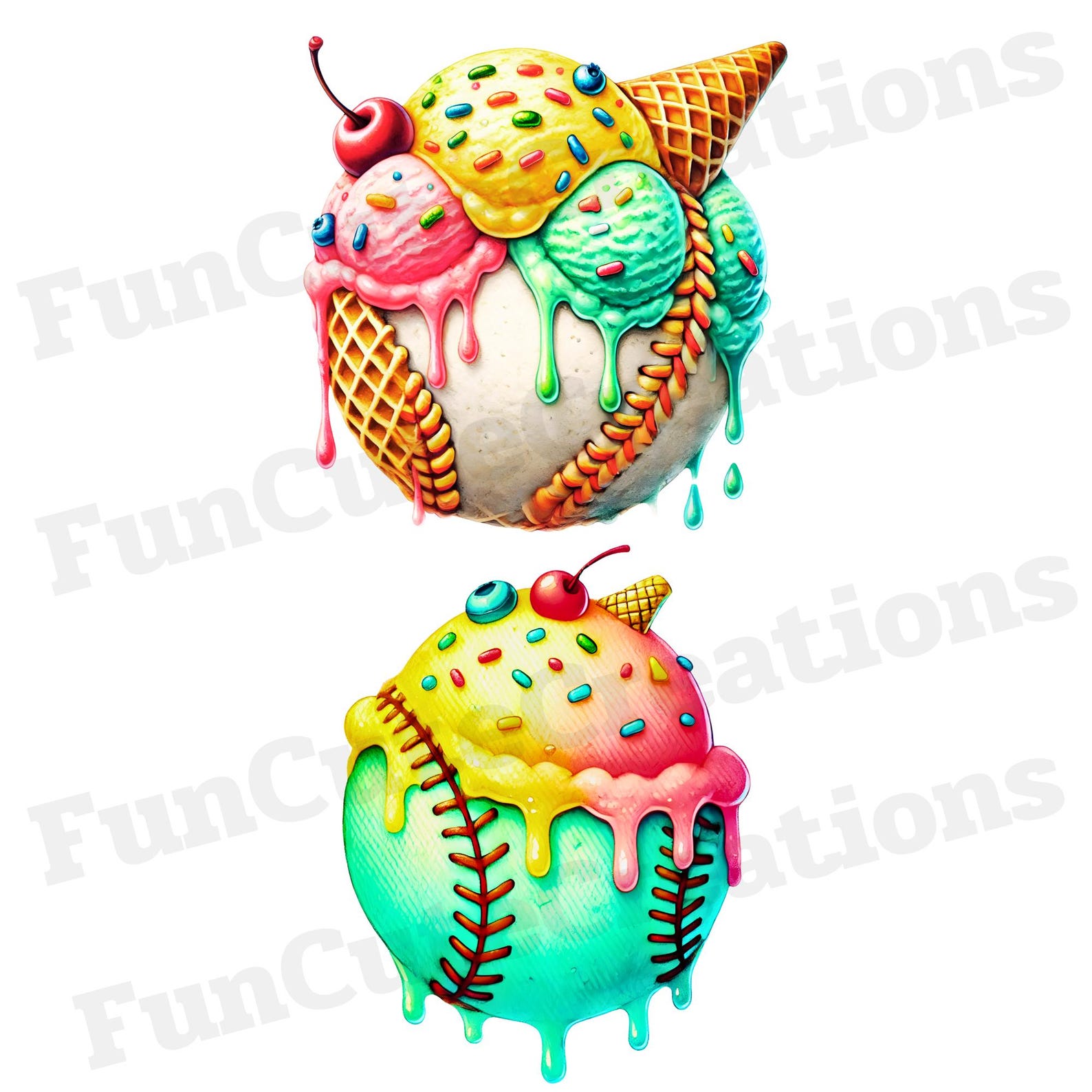 Baseball Ice Cream Drip PNG, Baseball Clipart, Game Day Baseball ...