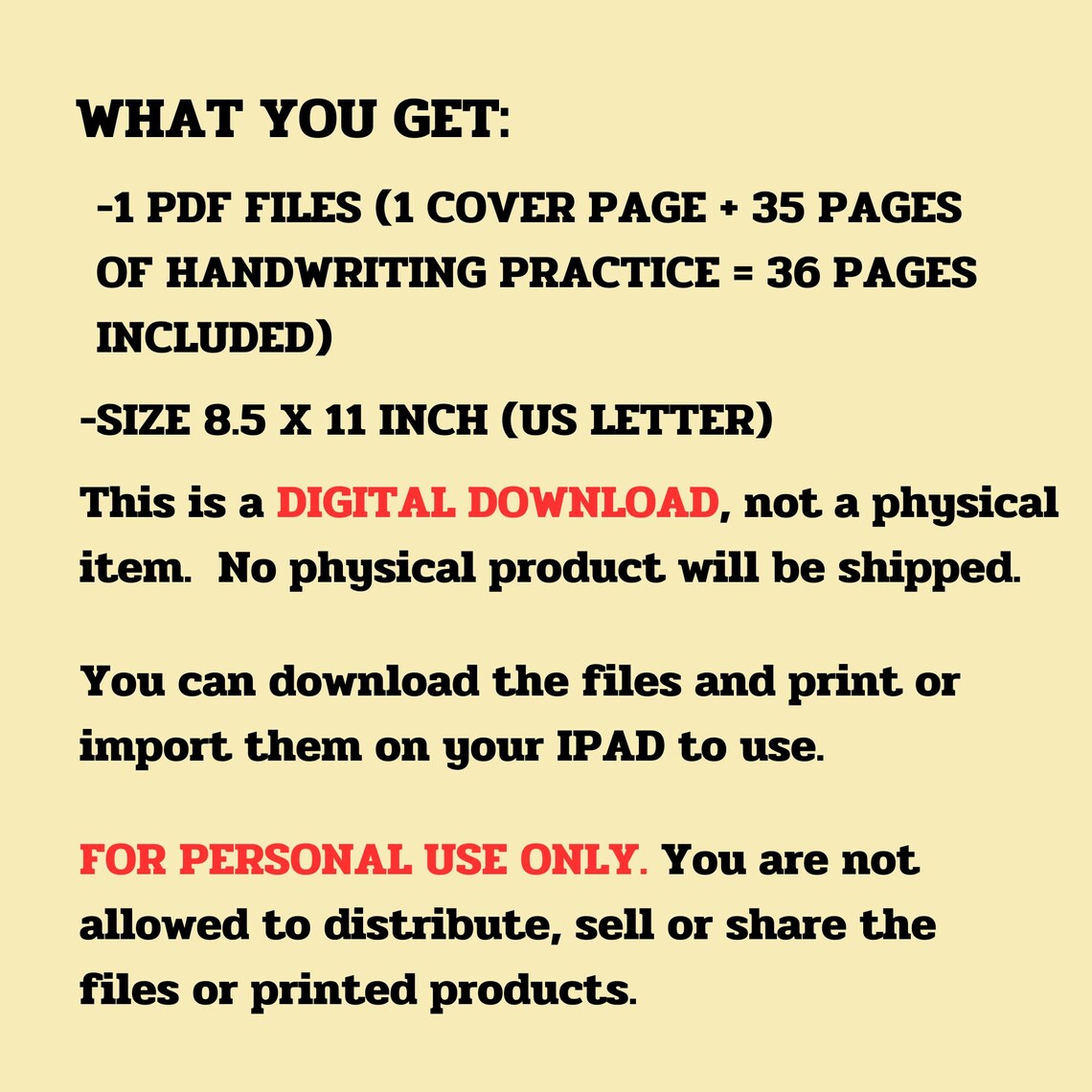 Pygmy Hippo Fun Facts Handwriting Practice, Printable Handwriting ...