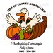 Thanksgiving Cornucopia Silly Goose PNG, Autumn Goose PNG, Funny Fall ...