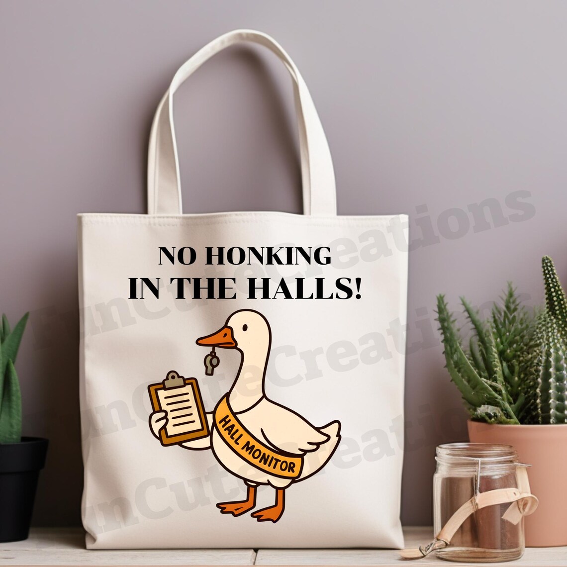 Hall Monitor Goose PNG, Back to School Goose PNG, School Staff Clipart ...