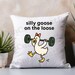 Funny Weightlifting Goose PNG, Silly Goose on the Loose PNG, Just a ...