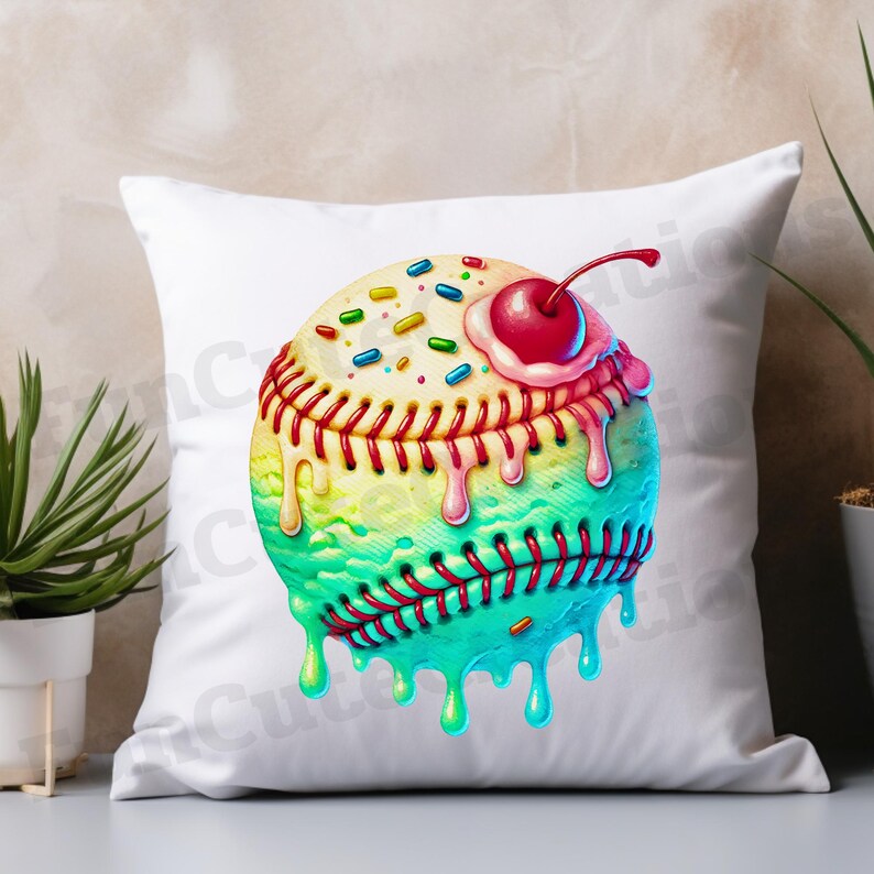 Baseball Ice Cream Drip PNG, Baseball Clipart, Game Day Baseball ...