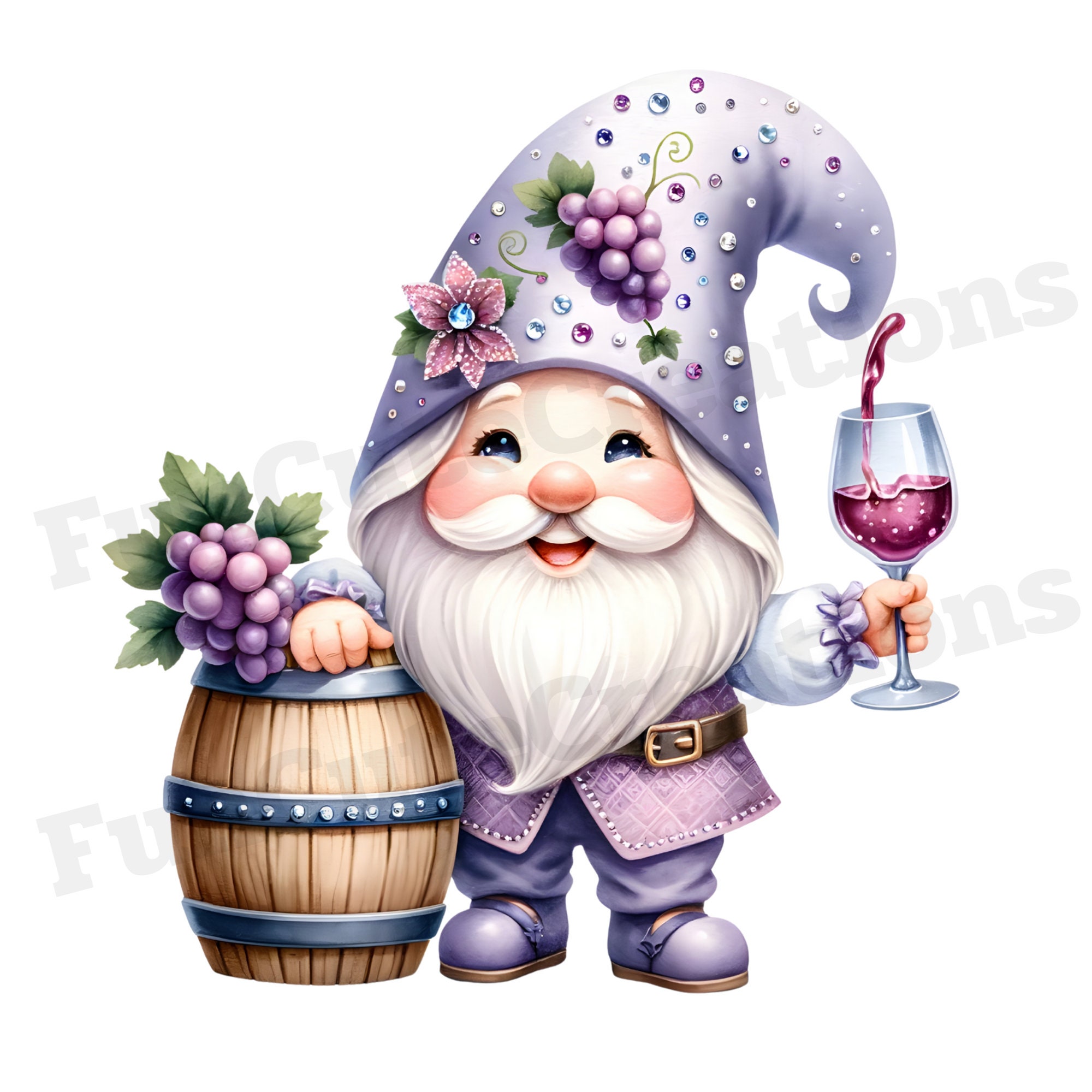 Wine Gnome Clipart, Wine Drink Gnome, Wine Gnome PNG, Wine Clipart ...