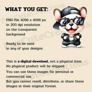 Cute Rapper Dogs Watercolor Clipart, Cute Rapper Dogs Clipart ...