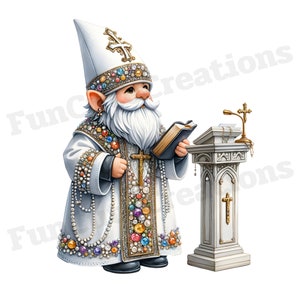 Church Christian Prayer Gnome Clipart, Church Clipart, Christian ...
