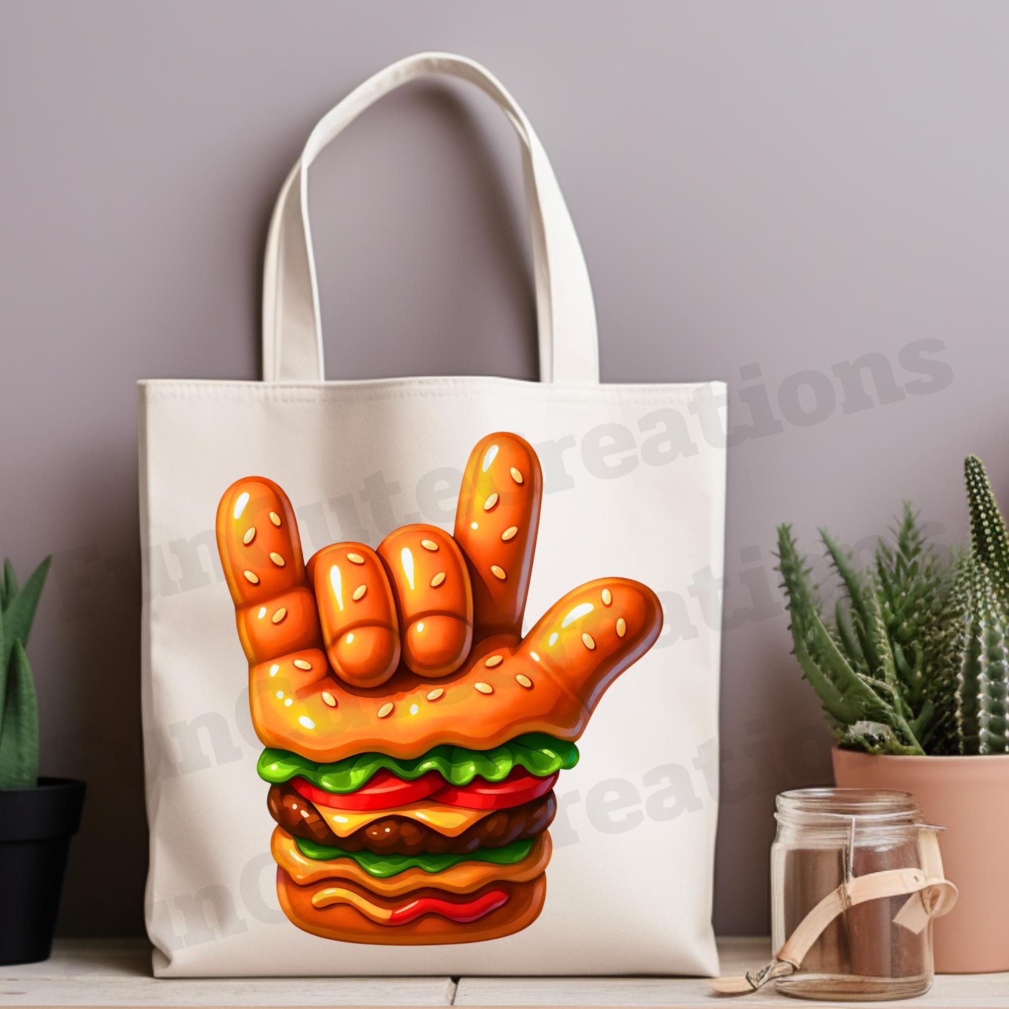 Burger Hand Glove I Love You ASL PNG, Cheeseburger Clipart, Fast Food ...