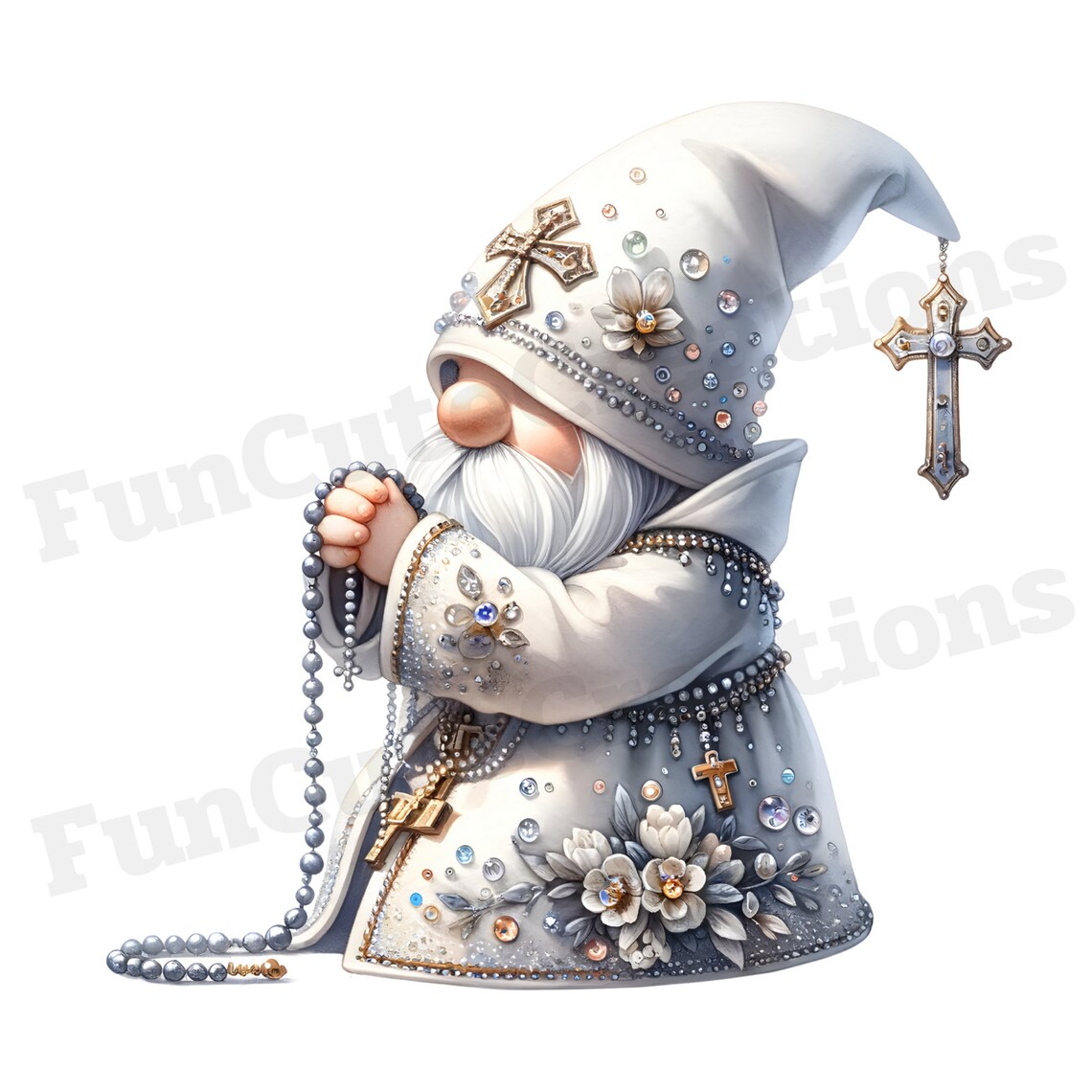 Church Christian Prayer Gnome Clipart, Church Clipart, Christian ...