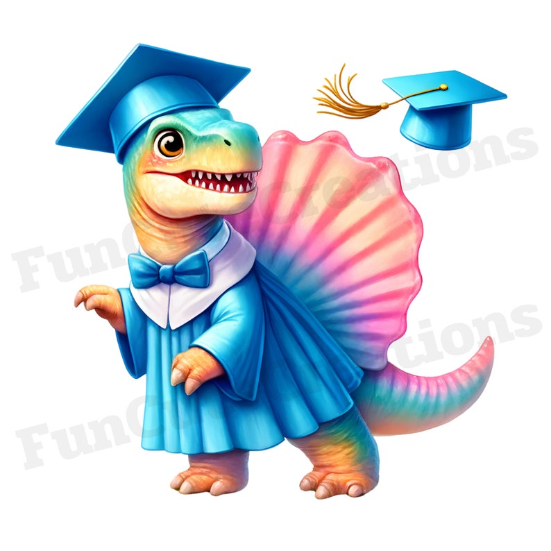 Graduation Dinosaur Clipart, Dinosaur PNG, Diploma Clipart, Dinosaur ...